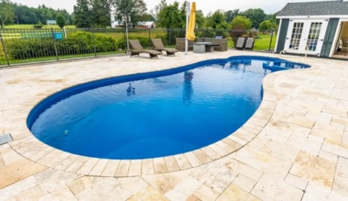The Allure™ Leisure Fiberglass Pool | Renaissance Pools & Spas